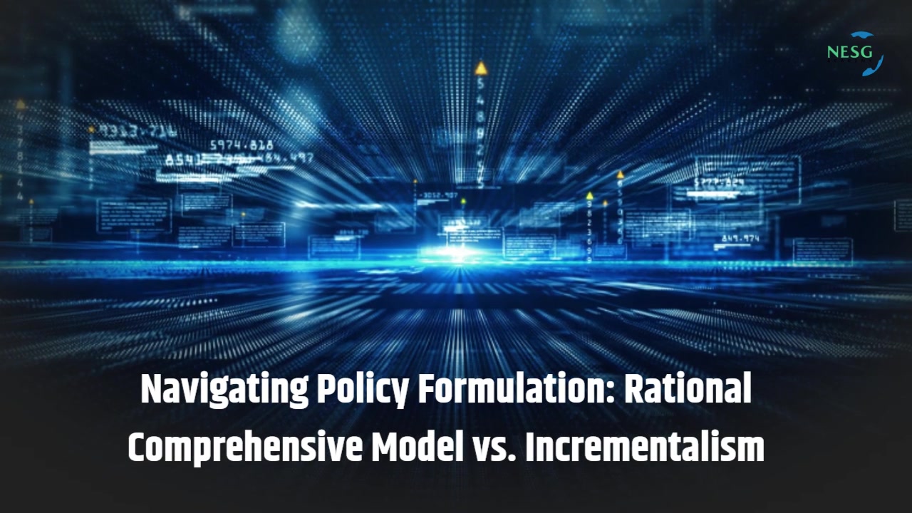 Rational-Comprehensive Model and Incrementalism